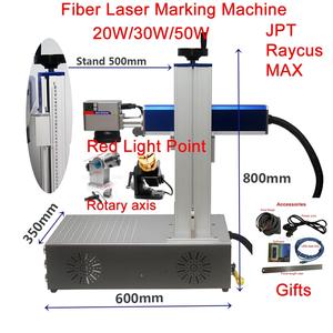 Jual 50W JPT Fiber Laser Marking Machine 30W MAX Metal Engraving 20W ...