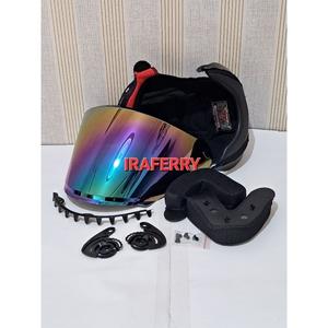 Jual × busa helm nhk r6 kancing klip besi dan kancing plastik + kaca ...