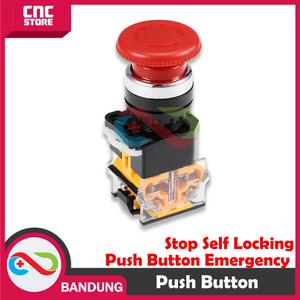 Jual terbagus push button emergency stop self locking 22mm 10a upto ...