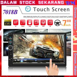Jual 7 7018B 2 DIN Car Stereo 7 Inci Head Unit Multimedia Video Player ...