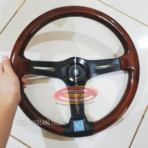 Jual SETIR STEER STIR RACING MOBIL KAYU JATI MODEL KLASIK ND 14 INCH ...
