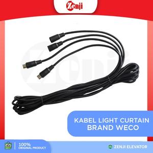 Jual terlarisCVDR KABEL SENSOR PINTU WECO KABEL MULTI BEAM WECO PART ...