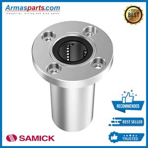Jual Samick Long Round Flange Linear Bushing/Bearing LMF20LUU LMF 20 ...