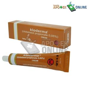Jual KLODERMA 0.05% CREAM 10 GRAM/CLOBETASOL/EKSIM/INFLAMASI - Jakarta ...