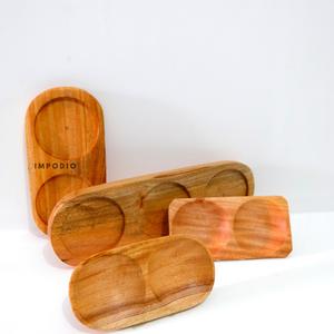 Jual Coaster gelas kayu / tempat saos kayu - Props Photography IMPODIO ...