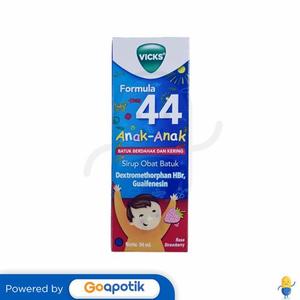 Jual VICKS FORMULA 44 ANAK RASA STRAWBERRY SIRUP 54 ML - Jakarta Pusat ...