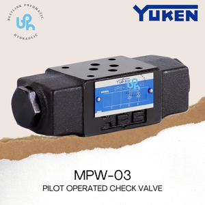 Jual MPW-03 YUKEN MODULAR PILOT OPERATED CHECK VALVE HYDRAULIC ...