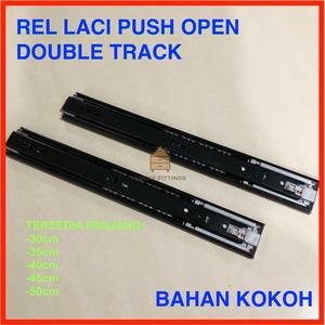 Jual TNT01 Rel Laci Double Push Open Double Track 35 CM / Ball Bearing ...