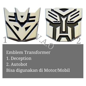 Jual Emblem Transformer Autobot/Deception - Jakarta Barat - QUISTOKO ...