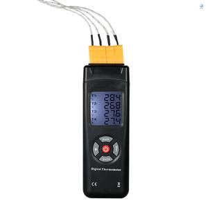 Jual Termometer Digital LCD 4 Channel Tipe K Sensor Suhu - 50-1350°C ...