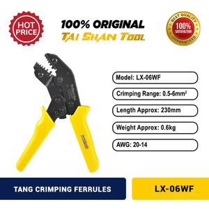 Jual Tang Crimping Ferrules 0.5 - 6 mm TaiShan Tang Press Skun LX 06 WF ...