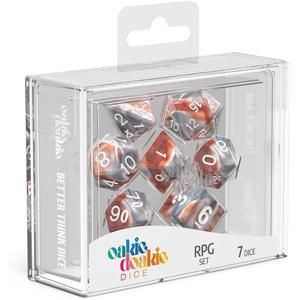 Jual Oakie Doakie Dice RPG Gemidice 7 Dice - Silver‐Rust - Kota Bandung ...