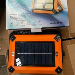 Jual lampu sorot solar cell 200 watt 200w portable lampu sorot ...