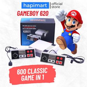 Jual Gameboy Retro Nintendo Nes 620 Mini Game Built In 620 Classic ...