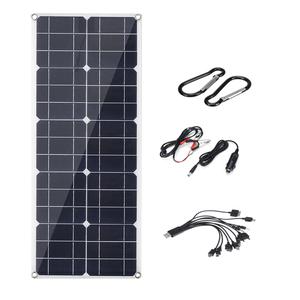 Jual 200W Flexible Solar Panel USB Monocrystalline Connecter 10BQR ...