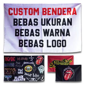 Jual Bendera Custom Premium 1 Sisi Bendera Organisasi, Suporter, Partai ...