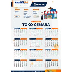 Jual Kalender 2024 Agen Brilink | Kalender Dinding 2024 | Kalender ...