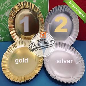 Jual piring kue | paper plate | piring kue gold | piring kue silver | - Kab. Karawang - galonayu ...