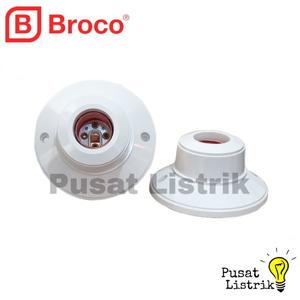Jual Produk Fitting Plafon Bulat Broco 1212 Rumah Lampu Bulat Broco ...