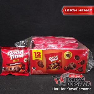 Jual ARNOTT'S GOOD TIME MINI DOUBLE CHOC CHOCO CHIPS BOX ISI 12'S X ...