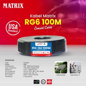 Jual KABEL MATRIX TV & PARABOLA 100 METER - Jakarta Barat - Matrix ...