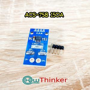 Jual [BEST] Modul Sensor Arus Hall Current Sensor ACS758 50A 100A 150A ...