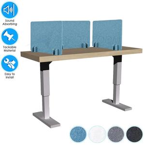 Jual Arrowzoom Acoustic Privacy Desk Divider Private Deck Separator ...