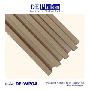 Jual [BEST] De Plafon - Wall Panel PVC | 3D Wood Panel WPC | Partisi ...