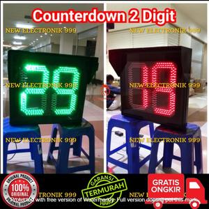 Jual LAMPU TRAFFIC COUNTERDOWN 2 DIGIT LED LAMPU DOWN COUNTER LALU ...