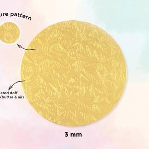 Jual Tatakan Kue Bulat, Alas Kue Bulat, Tatakan Pattern Floral ...