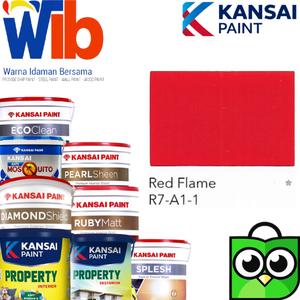 Jual CAT TEMBOK KANSAI 5 KG - Red Flame R7-A1-1 - SPLESH - Kota Bekasi ...