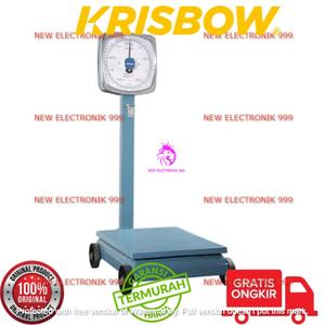 Jual KRISBOW ANALOG PLATFORM SCALE 500KG W/TERA 10040461 - Jakarta ...