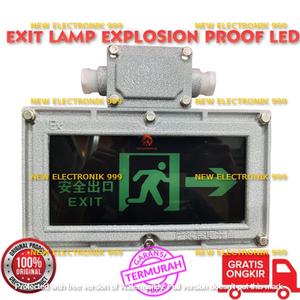 Jual LAMPU EXIT LAMP EXPLOSION PROOF LED LAMPU EXIT ANTI LEDAK ...