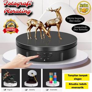 Jual Display Putar Alas Putar Fotografi 360 derajat fotografi rotating ...