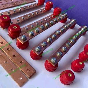 Jual busbar tembaga custom 4mm x 20mm x 25cm - busbar custom nol arde ...