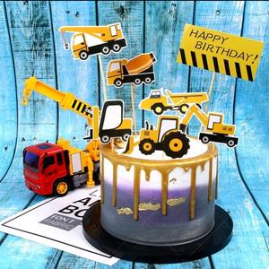 Jual Topper Konstruksi, Hiasan Kue Proyek Jalan, Truk, Beko, Traktor ...