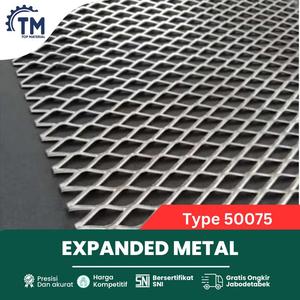 Jual Expanded Metal Type 50075 Size 4 x 8 (1200 x 2400) SNI Plat Jaring ...
