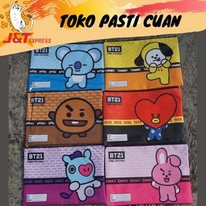 Jual (Ready) Map Kanvas Karakter Bt21 Fancy Lucu Imut Keperluan Sekolah ...