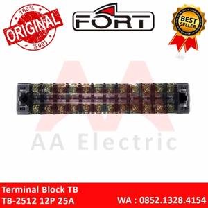 Jual Terminal Block TB-2512 | TB2512 12 Pole 25A Fort - Jakarta Timur ...