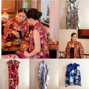 Jual CHEONGSAM DRESS DAN ATASAN BRAND VONE KOLEKSI CNY IMLEK SERIES ...