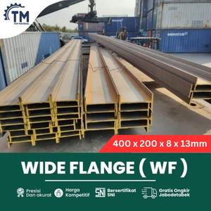 Jual WF 400 x 200 panjang 6 meter meter - Besi Baja Wide Flange - LS ...