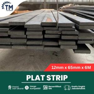 Jual Plat Strip 12mm x 65mm x 6M SNI Besi Flat Bar - Kab. Tangerang ...
