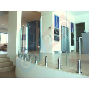 Jual Glass Spigot Railing Tiang Partisi Kaca Balustrade Spigot Glass ...