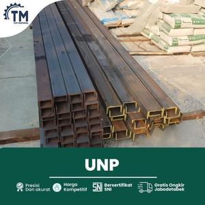 Jual Besi UNP 50 65 80 100 120 125 150 200 250 x 6 meter SNI Sertifikat ...