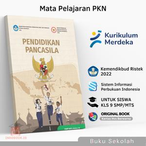 Jual BUKU PAKET PKN PENDIDIKAN PANCASILA KLS KELAS 3 9 IX SMP KURIKULUM MERDEKA KUMER KURMER ...