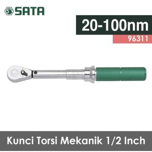 Jual SATA 96311 Mechanical Torque Wrench 1/2" 20-100 Nm Best - Kota ...