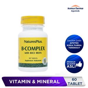 Jual NATURES PLUS B COMPLEX 60 TABLET / VITAMIN B KOMPLEKS / KIMIA ...