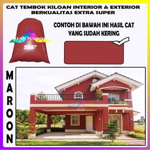 Jual Cat Tembok Interior Dan Exterior / Cat Tembok Marun / Cat Tembok ...