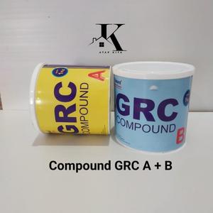 Jual |NEW| Compound GRC / Lem GRC A+B / Kompon GRC / Net 2 Kg / Compond ...