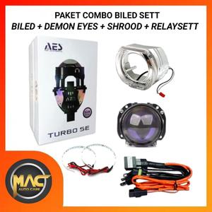 Jual [Mlmr] Paket Combo Biled Aes Turbo Se Gen-3 | Shrood + Devil Eyes ...